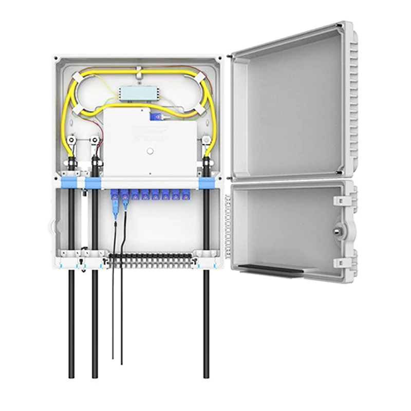 New Odp Waterproof 16 Port Fiber Optic Termination Box With Solid Splitter Box 16 Core - Buy 16 ...