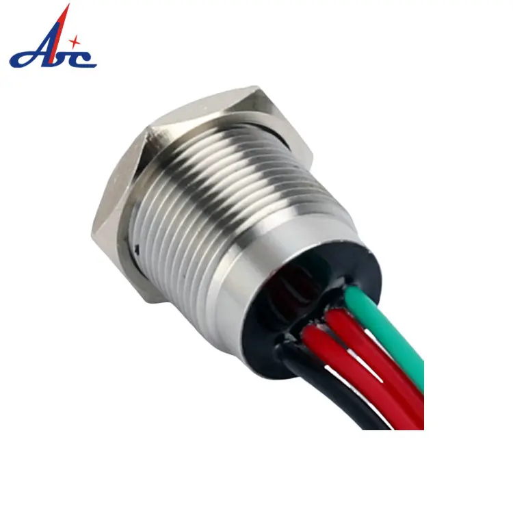 16mm Push Button Dimmer Switch - 12V LED Touch Control