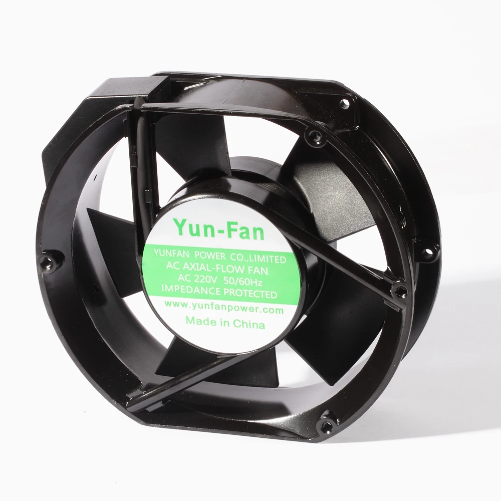 Yunfan Best Sale 110v 220vac Axial Fan 6 Inch 172*150*51mm 5 Blade ...
