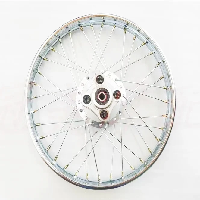 18 Inch Spoked Motorcycle Wheels - Customizable Rims