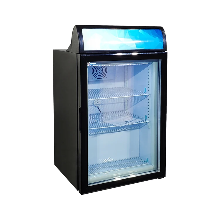 Meisda Sd98b 98l Mini Bar Freezer Sticker Branding Counter Top Frozen ...