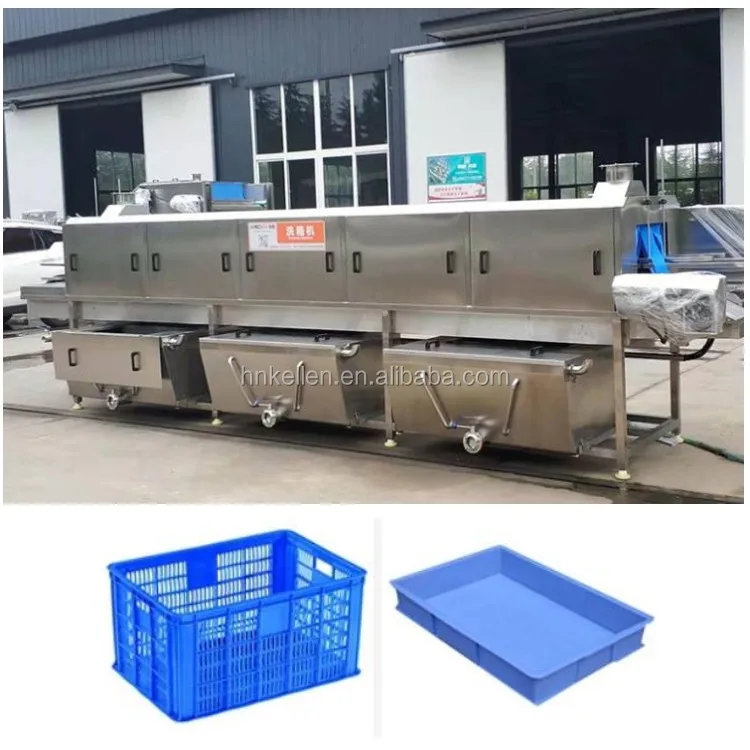 Plastic Crate Washing Machine & Drying Machine - Kellen