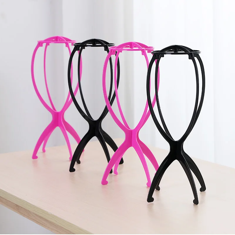 Ajustable Wig Stands Plastic Hat Display Wig Head Holders 18x36cm ...