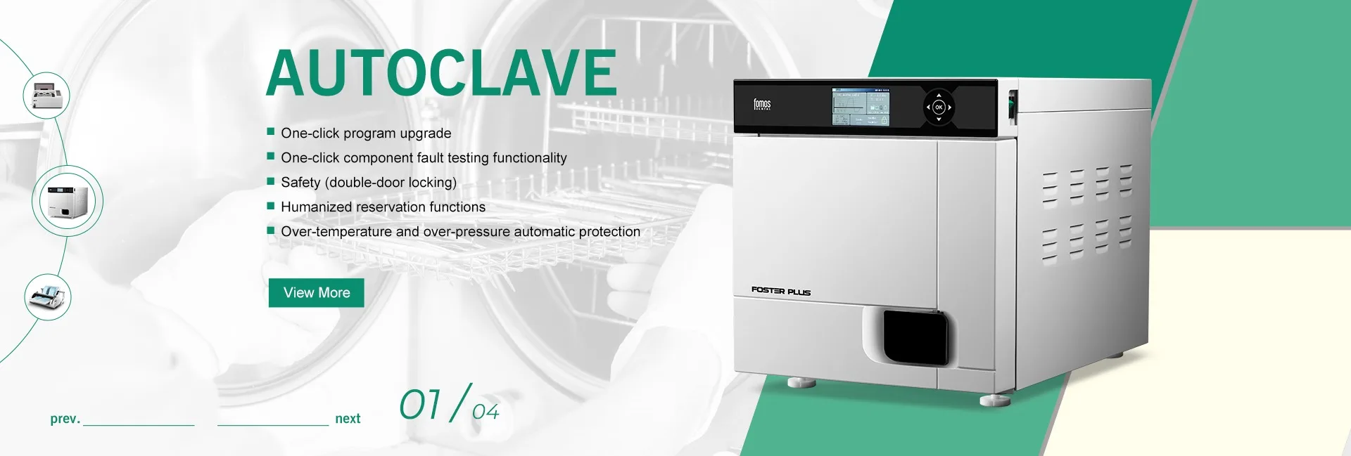 Zhejiang Fomos Medical Technology Co., Ltd. - Steam Sterilizer, Water ...