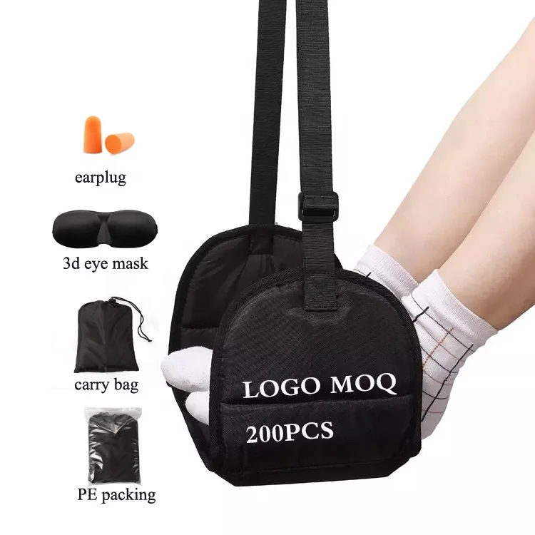 Airplane Travel Adjustable Hight Portable Foot Rest For Under Desk,Car ...