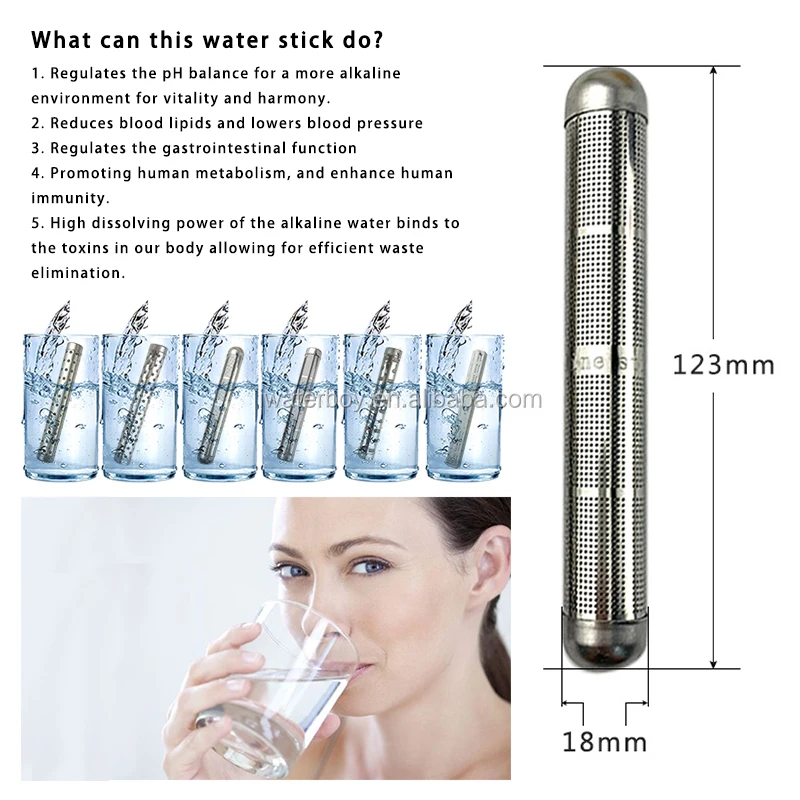 Manufacturer Mineral Water Stick Alkaline Hydrogen Water Stick Alkaline ...