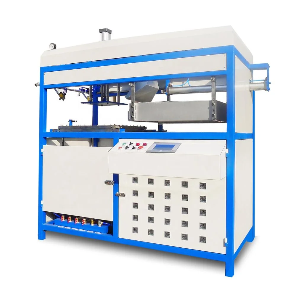 Low Cost Semi Automatic Vacuum Forming Thermoforming Machine Manual For ...