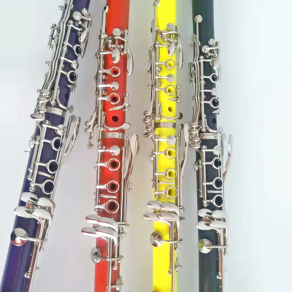 Wind Instrument Clarinet ABS Body 17 Key Clarinet