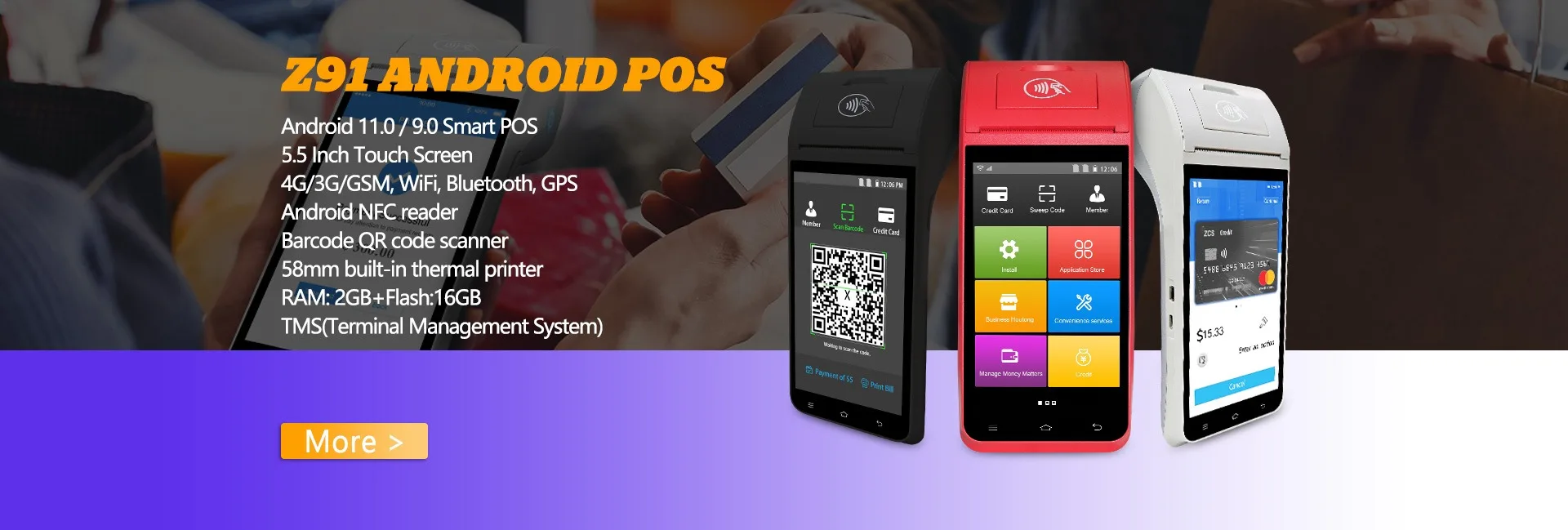 Shenzhen Zcs Technology Co., Ltd. - Desktop POS, Android Smart POS