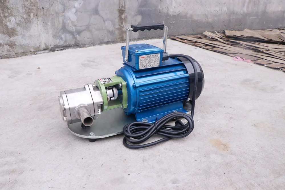 Hydraulic Electric Transfer Pump - WCB Stainless Steel Gear Pump