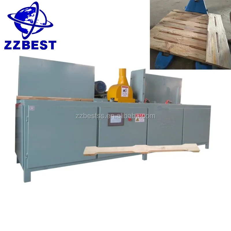 ZZBEST Automatique Panneau de Palette Chanfrein Bois Palette Machine à ...