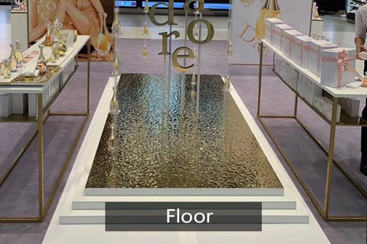 Hammered Metal Ceiling Material Water Ripple Stainless Steel Sheet ...