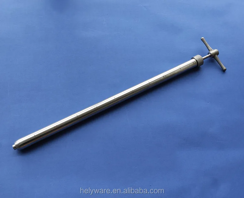 0.5~1.5m Stainless Steel Drum Thief for High Viscosity Liquids