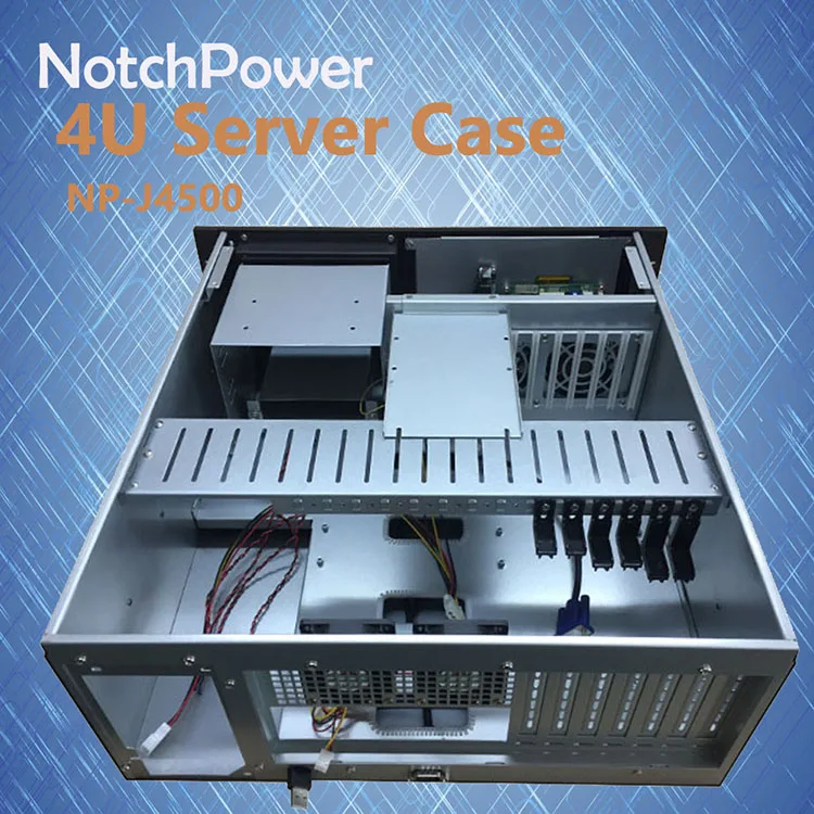 19" Industrial Server Cases 4U - Reliable Rack Mount Chassis