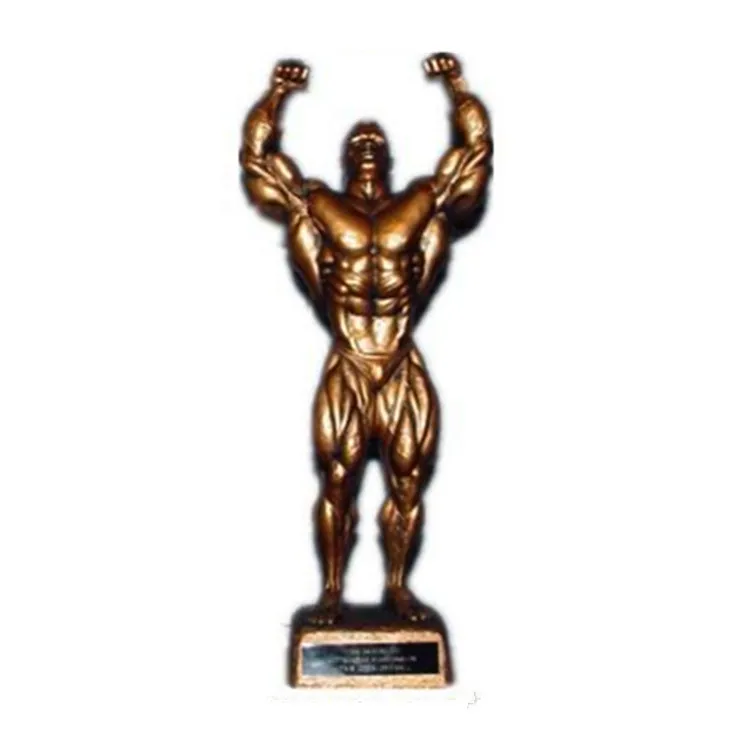 Custom Bodybuilding Trophy Man Sculpture - Buy Custom Bodybuilding ...