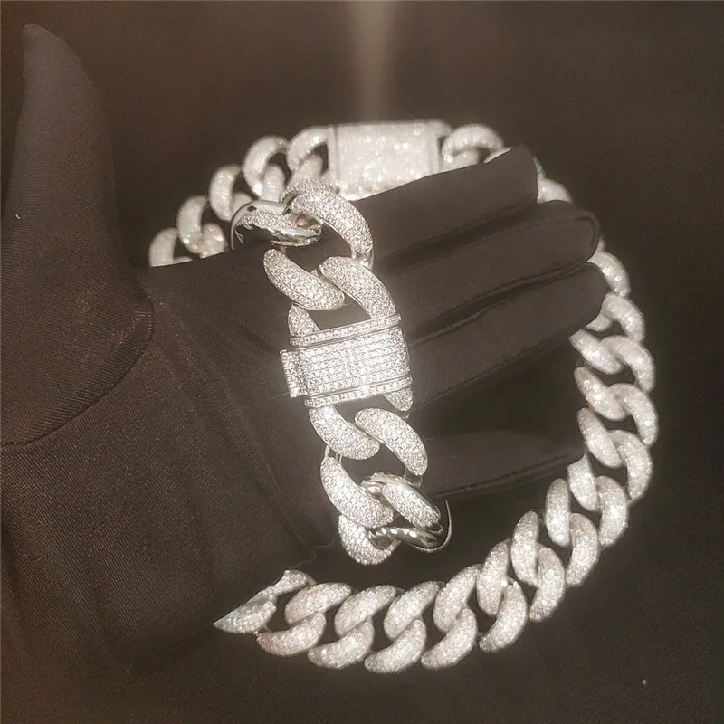 Rapper Gioielli Pesante Miami Cuban Catene Della Collana Per Gli Uomini ...