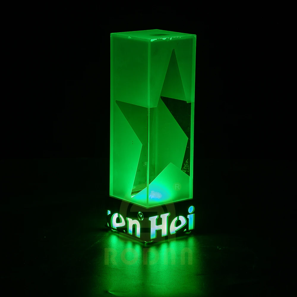 Led Display Bottle Glorifier Wine Bar One Bottle Presenter - Buy Led ...