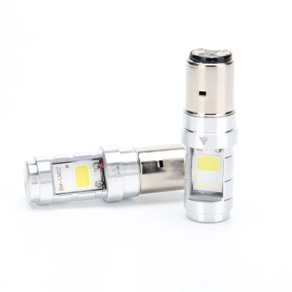 Electric Motorcycle Three-claw Led Headlight Battery Car Double Claw ...