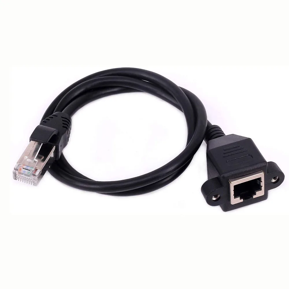Rj45 Cat 6 Male To Female Lan Ethernet Network Extension Cable With ...