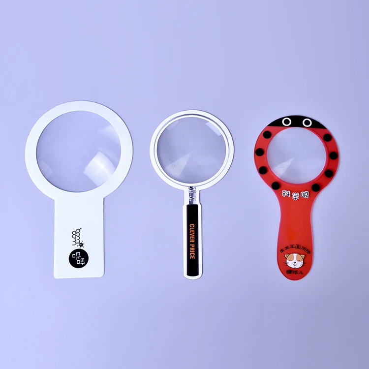 Custom Design Pvc Magnifier Business Card Magnifying Glass Business ...