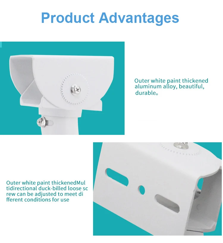 L-shaped Heavy-Duty Explosion-Proof Wall-Mounting CCTV Bracket
