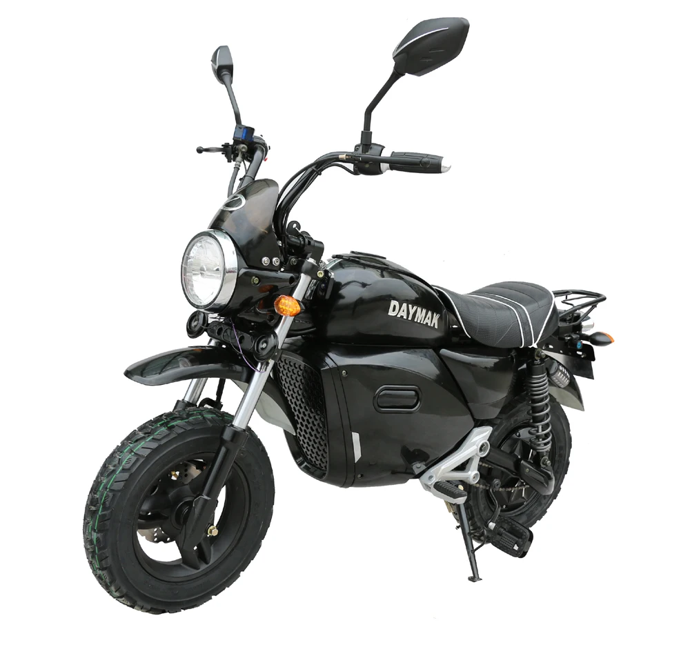 Electric Mini Bike Retro Electric Scooter With Pedals Mini Moto ...