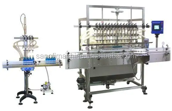 Inline Pressure Overflow Bottle Filler Nozzle & Liquid Filling ...