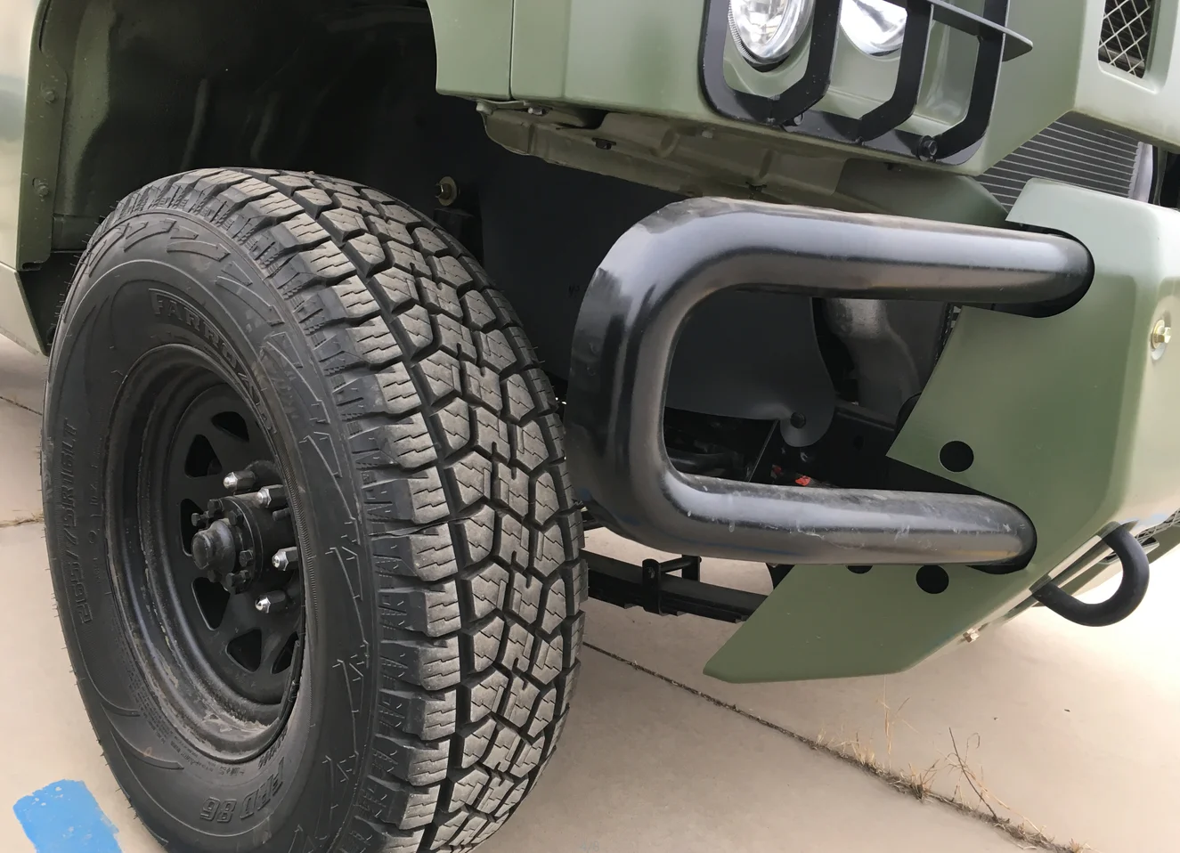 4WD Right Hand Drive Army Green Single Cabin Pickup Truck for Logistics ...