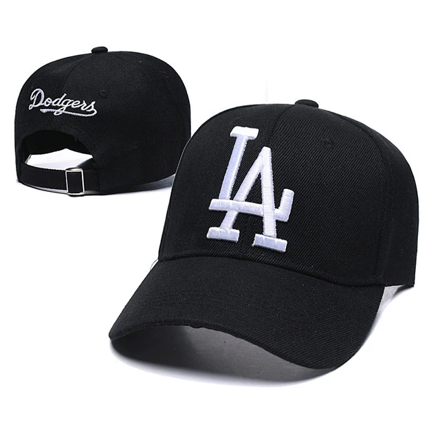 New Letter Baseball La Hats Embroidery Hip Hop Bone Snapback Caps For ...