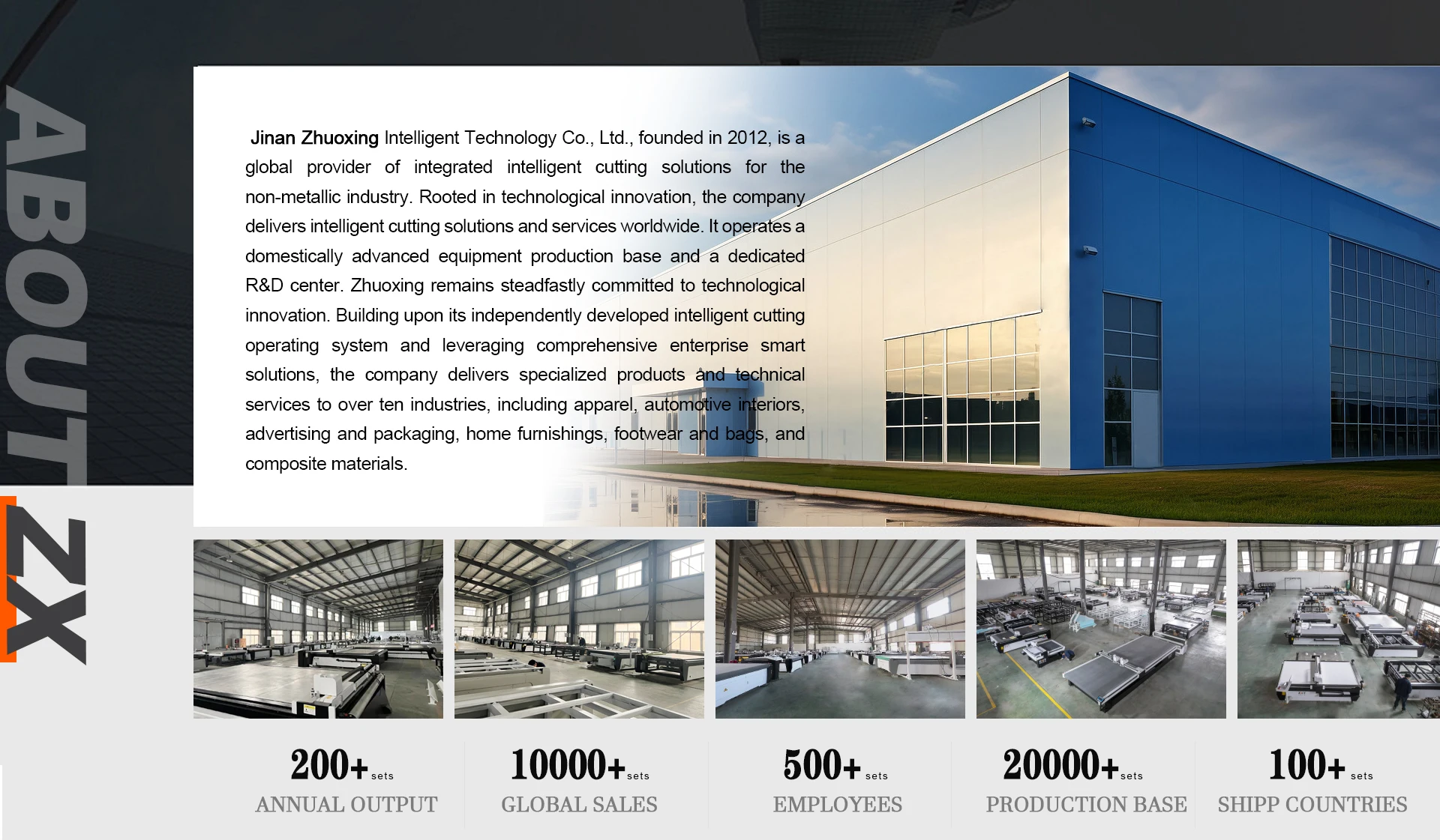 Company Overview - Jinan Zhuoxing Intelligent Technology Co., Ltd.