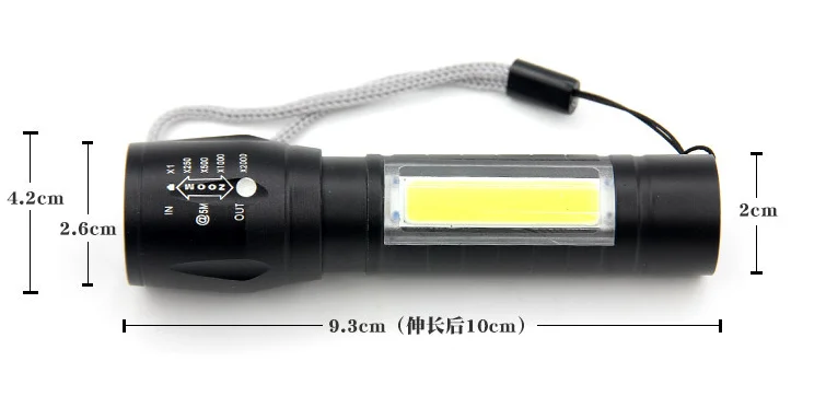 Mini LED Flashlight - Tactical Torch Light for Camping