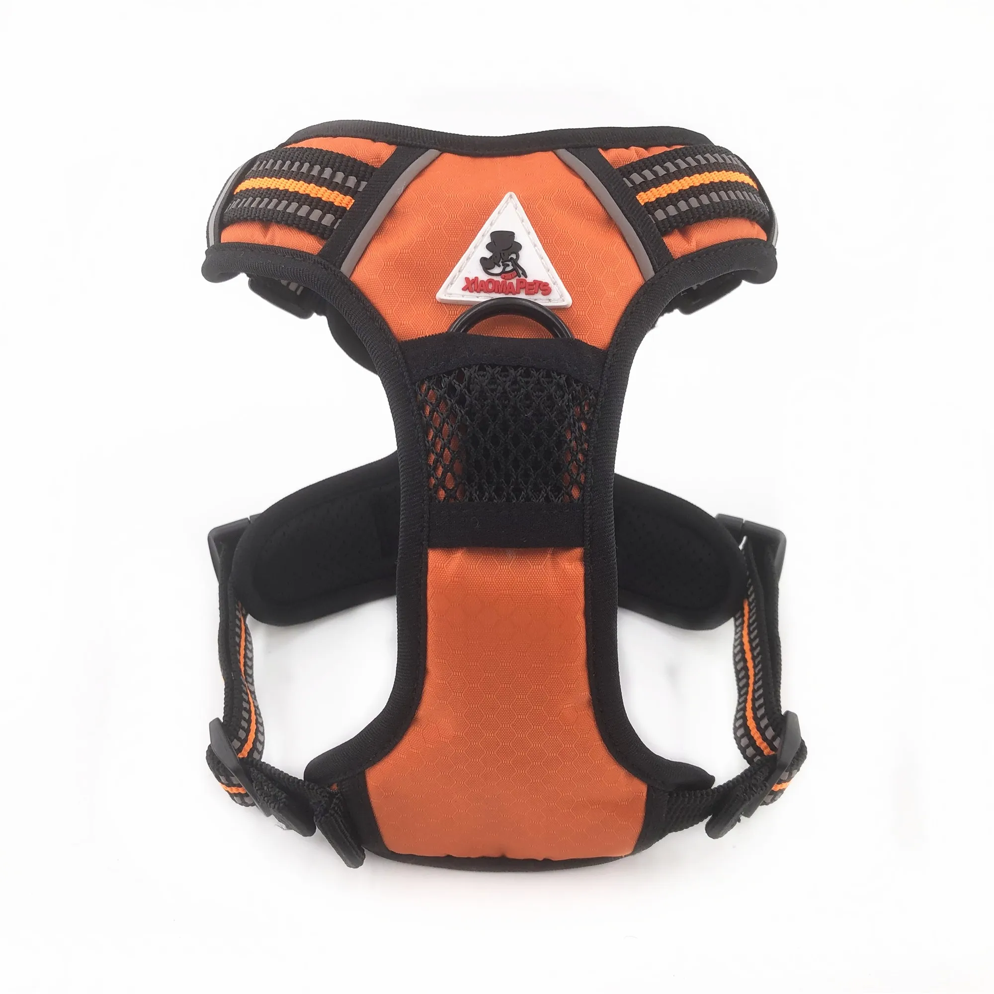 Amazon Custom Logo Mesh Dog Harness Soft Fabric Dog Pet Adjustable ...