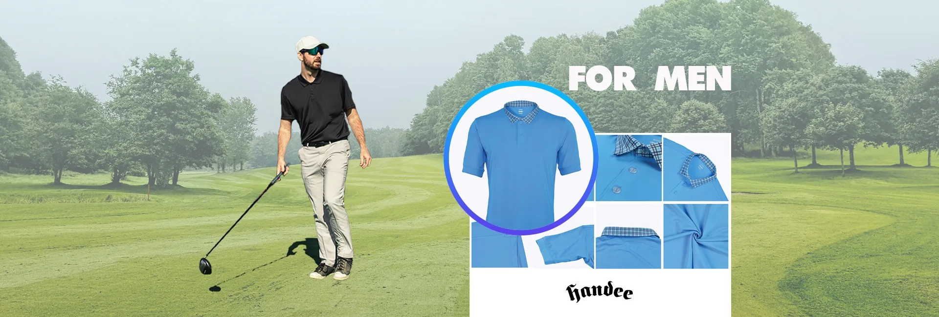 HANDEE COMPANY LIMITED - Golf Shirt, Golf polo shirt