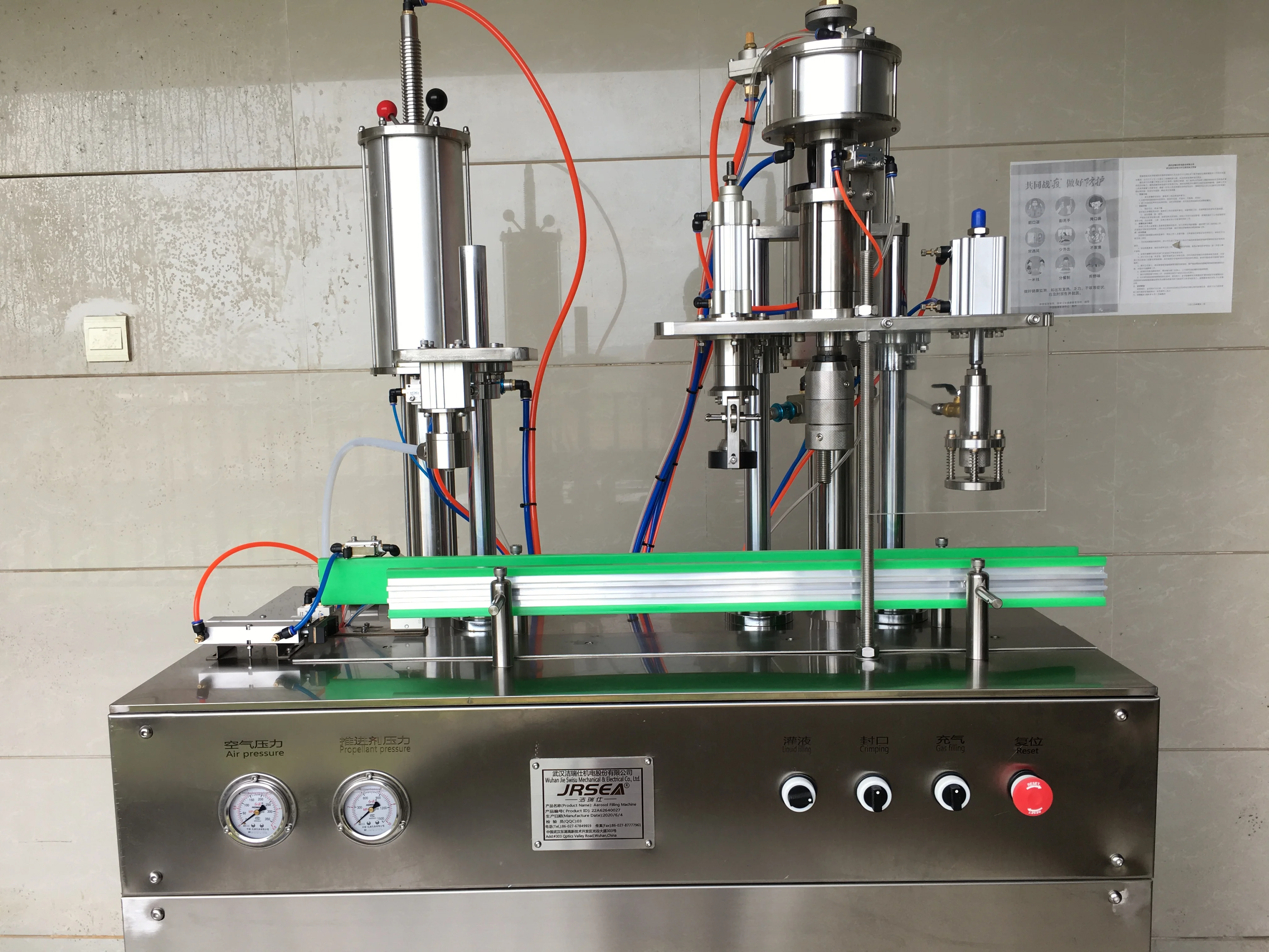 Automatic/semi-automatic Aerosol Spray Cans Filling Machines - Buy ...