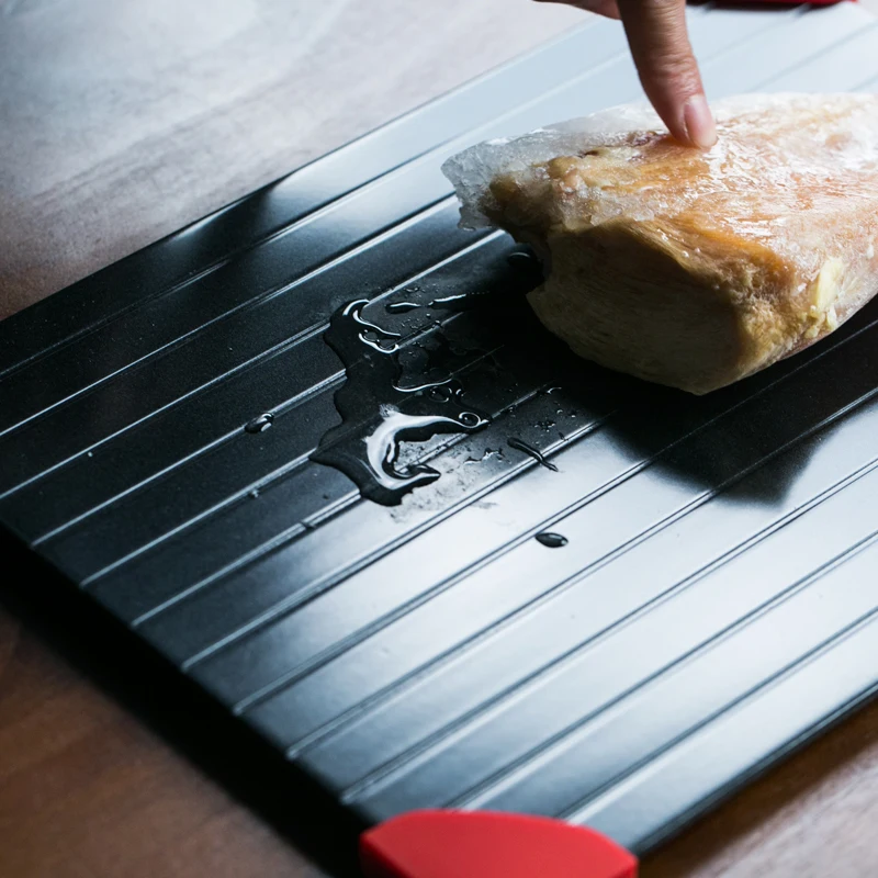 Safely Kitchen Fast Defroster Meat Thawing Plate Food Defrost Tray ...