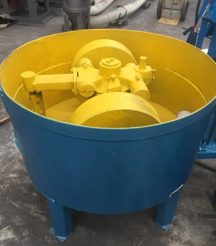 Foundry Green Sand Mixer Muller Machine for Casting Clay Sand Mixing