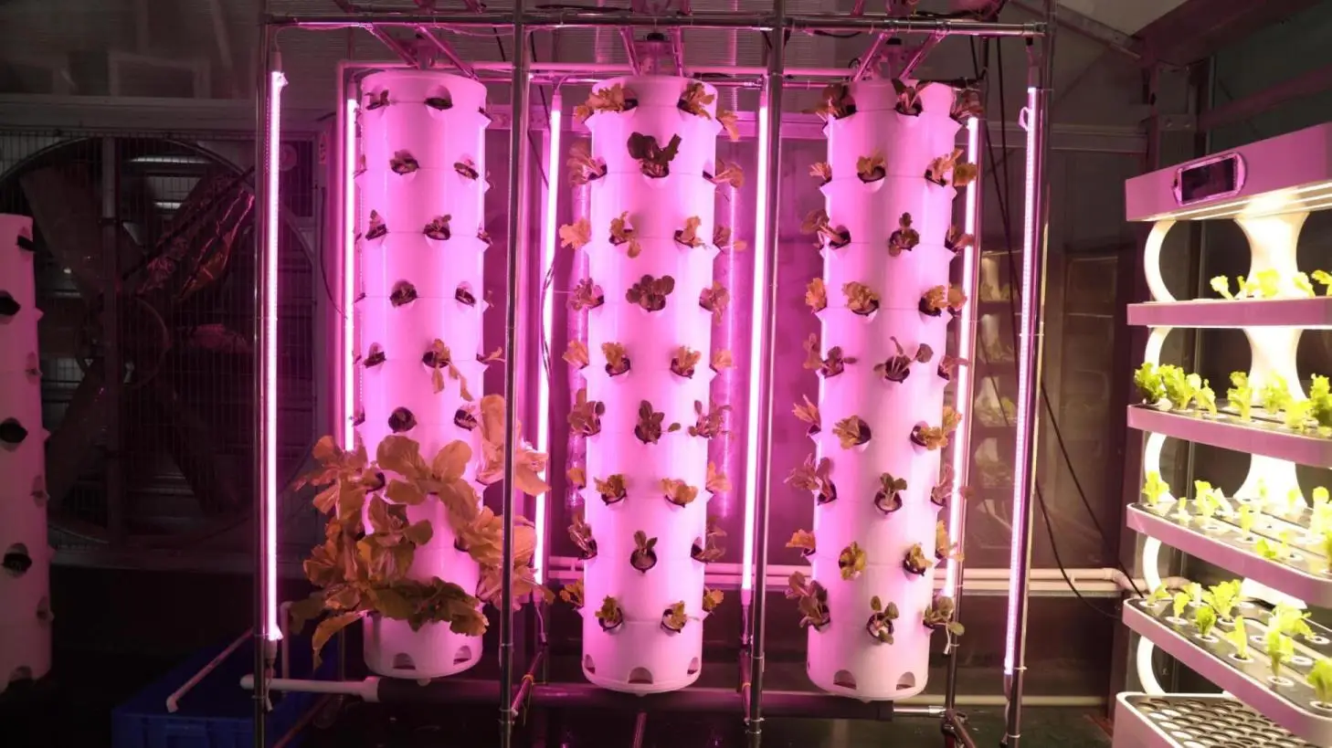 New Agriculture Aeroponics Towers Garden System Led Grow Lights - Buy ...