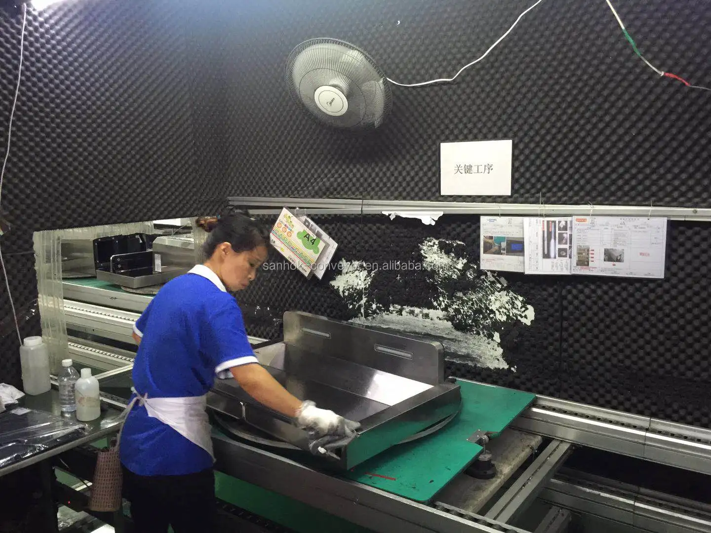 Automatic Gas Stove Assembly Production Line with Conveyors