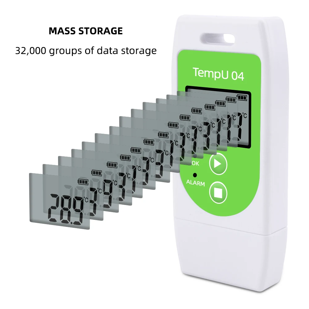 Tzone Tz-tempu04 Direct Digital Control Usb Temperature Data Logger For Transport - Buy ...