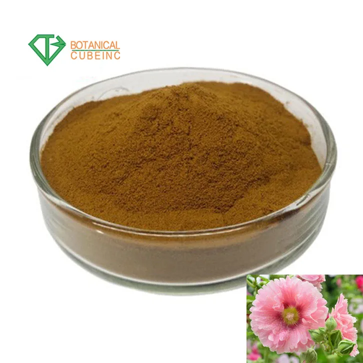 Water Soluble Althaea Rosea Marshmallow Root Extract Powder 10:1