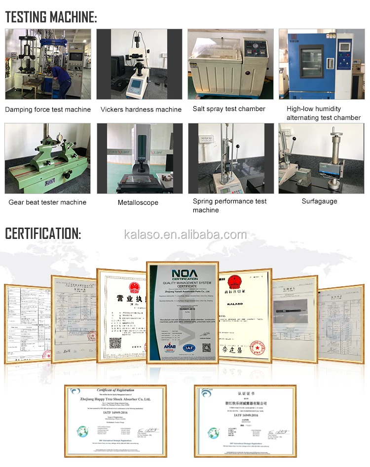 Kalaso Shock Absorbers for Nissan X-TRAIL (T32) 2014-2016