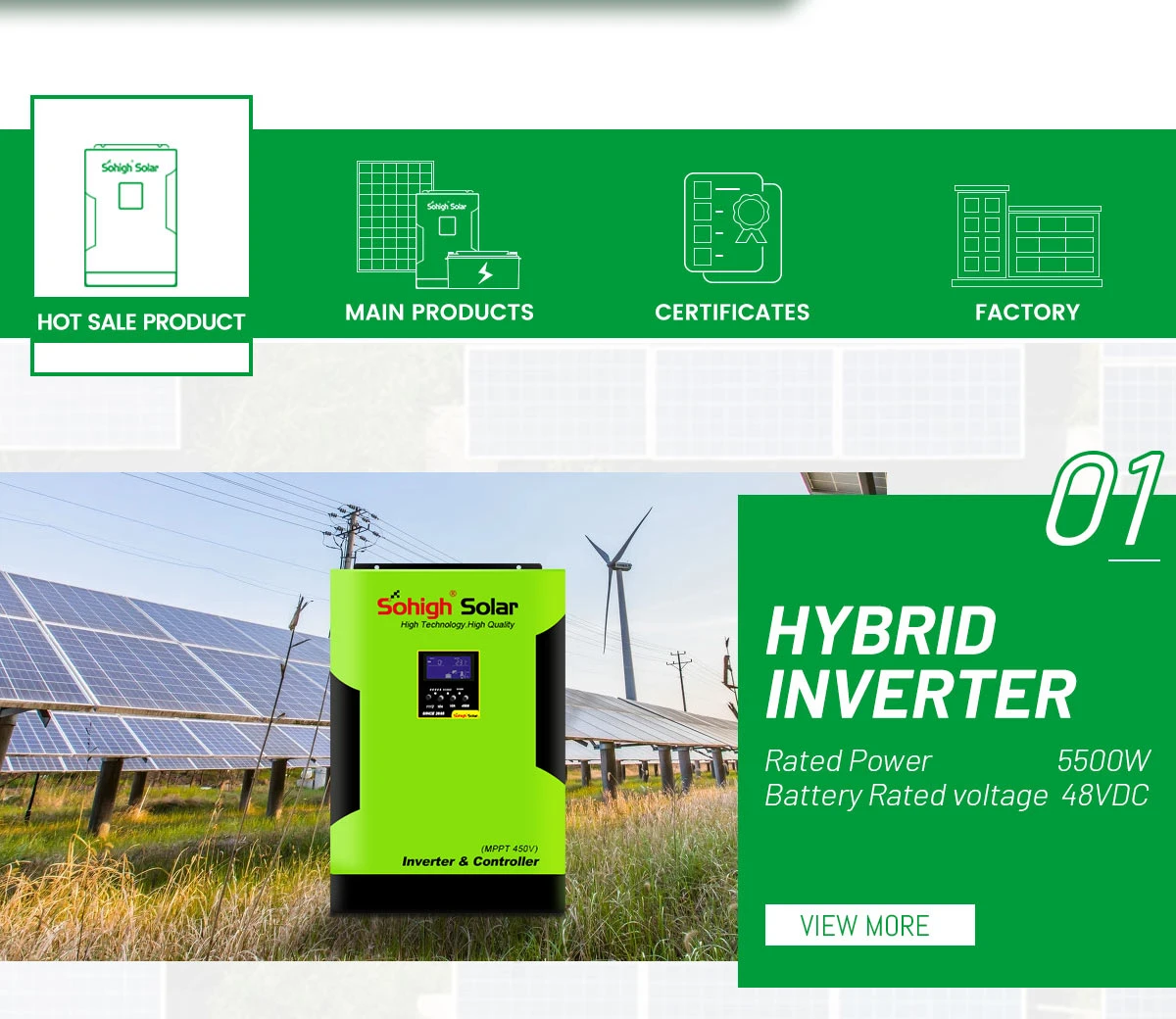 Guangzhou Sohigh Solar Technology Co., Ltd. - Solar Inverter/Solar ...