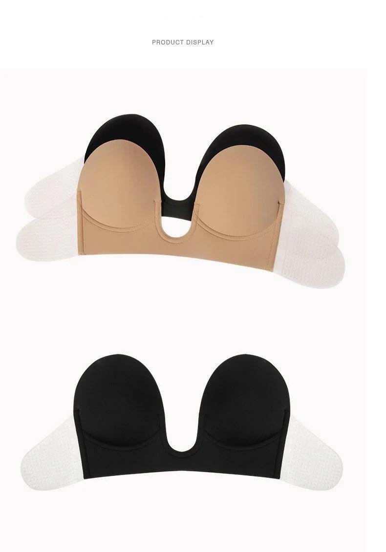 New Style Invisible Backless Adhesive Bra Wholesale Fabric Washable One ...