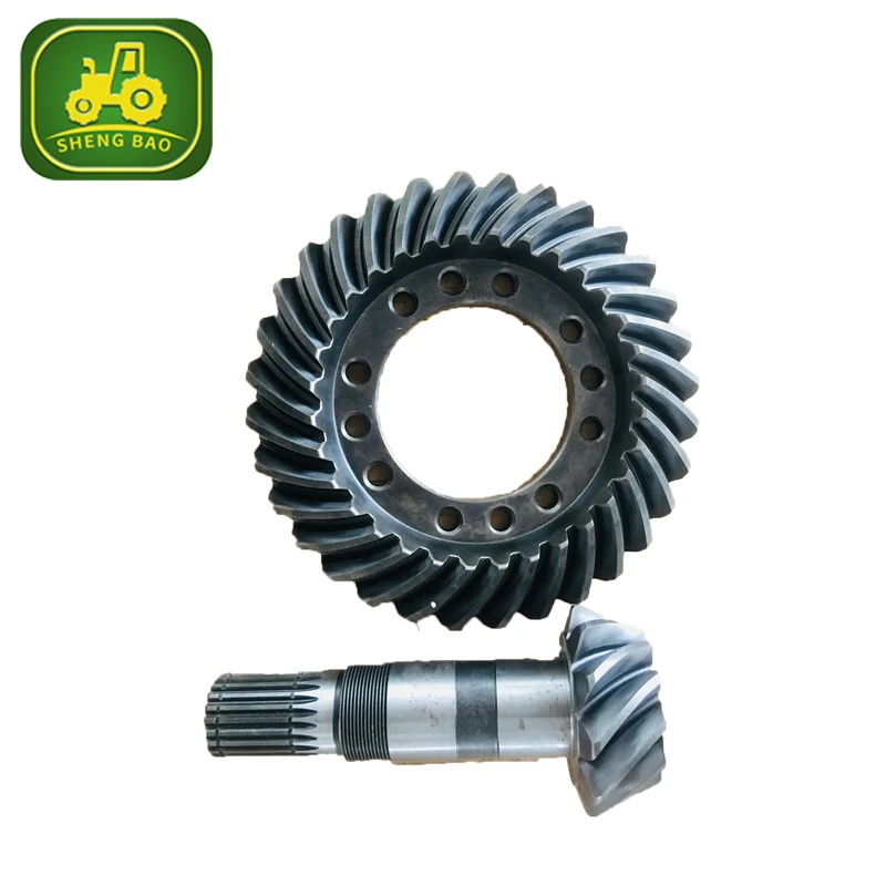 11/32t Bevel Gear Set 83957800 040978r1 65598 For Carraro Axle Crown ...
