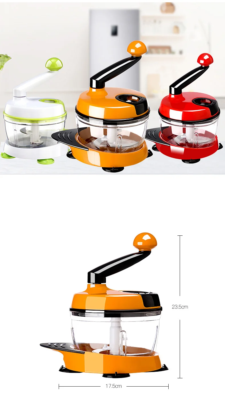 G4 Kitchen Manual Food Processor Mixer Powerful Egg Blender Meat ...