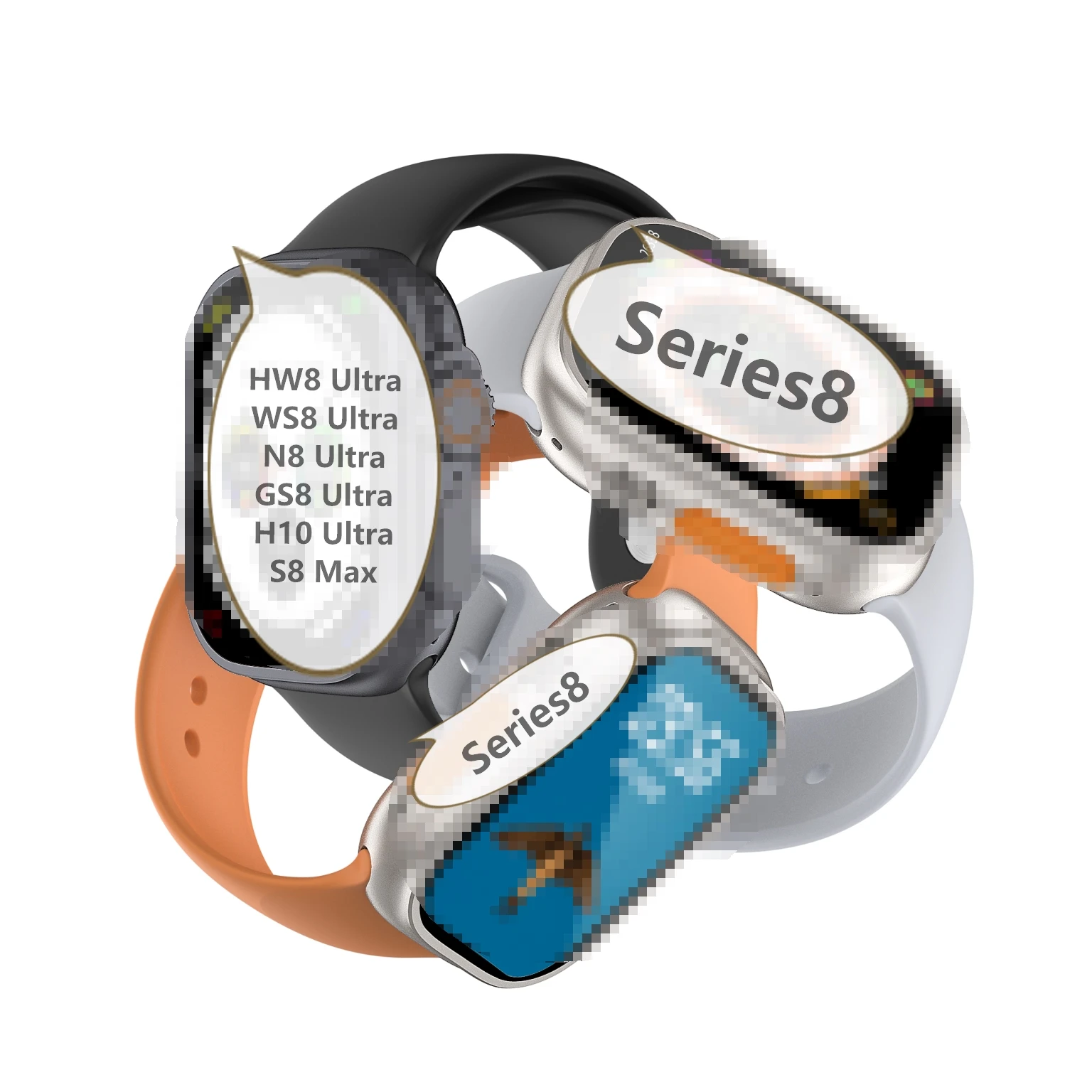 Smartwatch Smart Watch Gs8ultra Gs 8 Gs8 Gs8+ Plus Pro Max Ultra Series ...