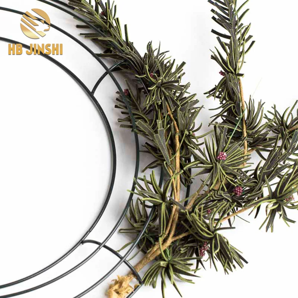 18 Inch Round Wire Wreath Frames Green,Wreath Forms For Christmas - Buy ...
