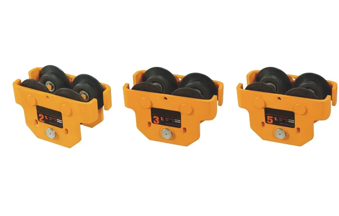 0.5T to 5T Manual Hand Beam Trolleys for Electric Chain Hoists
