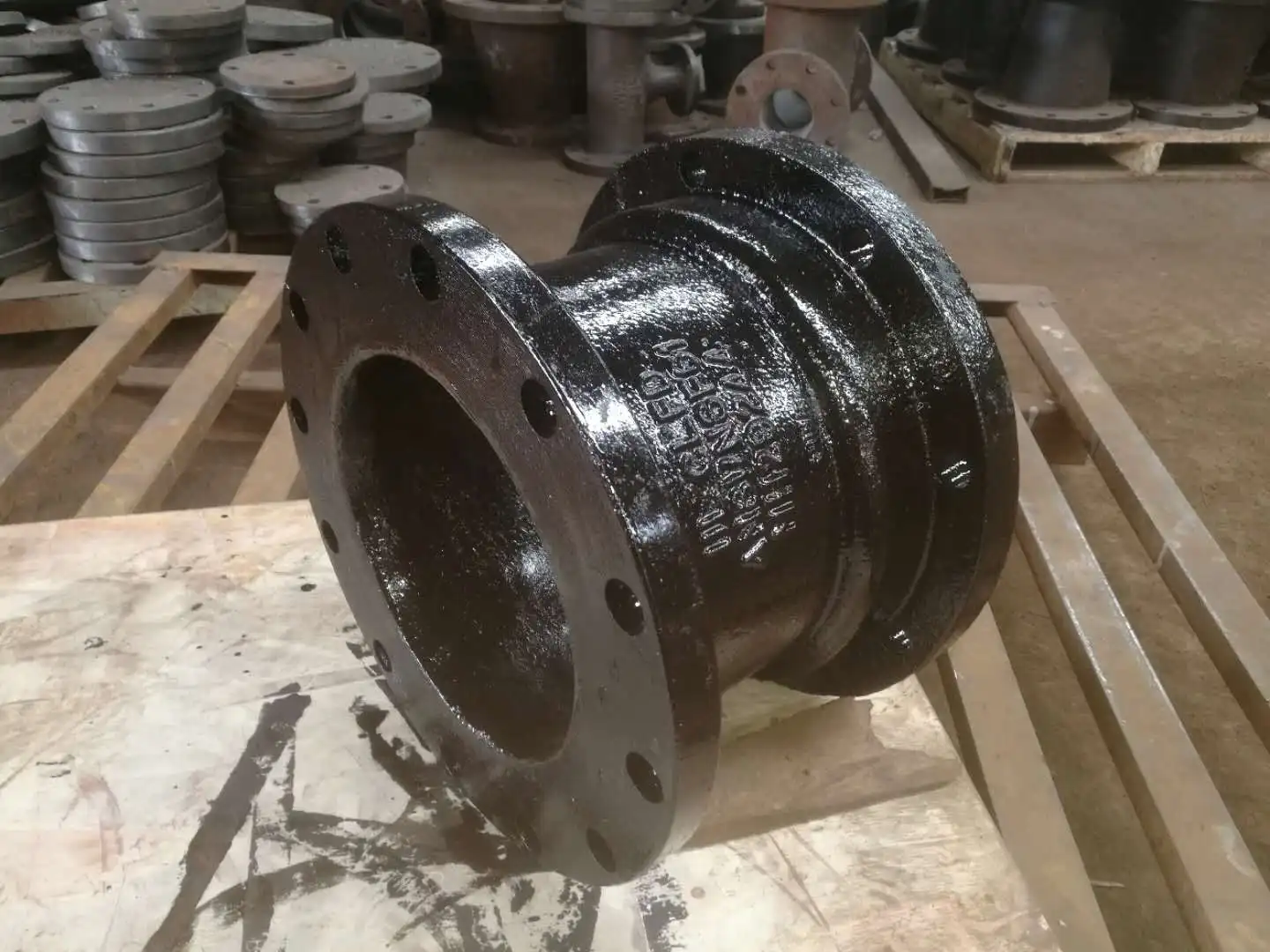 AWWA C110 o C153 de hierro dúctil con reborde brida de accesorios ...