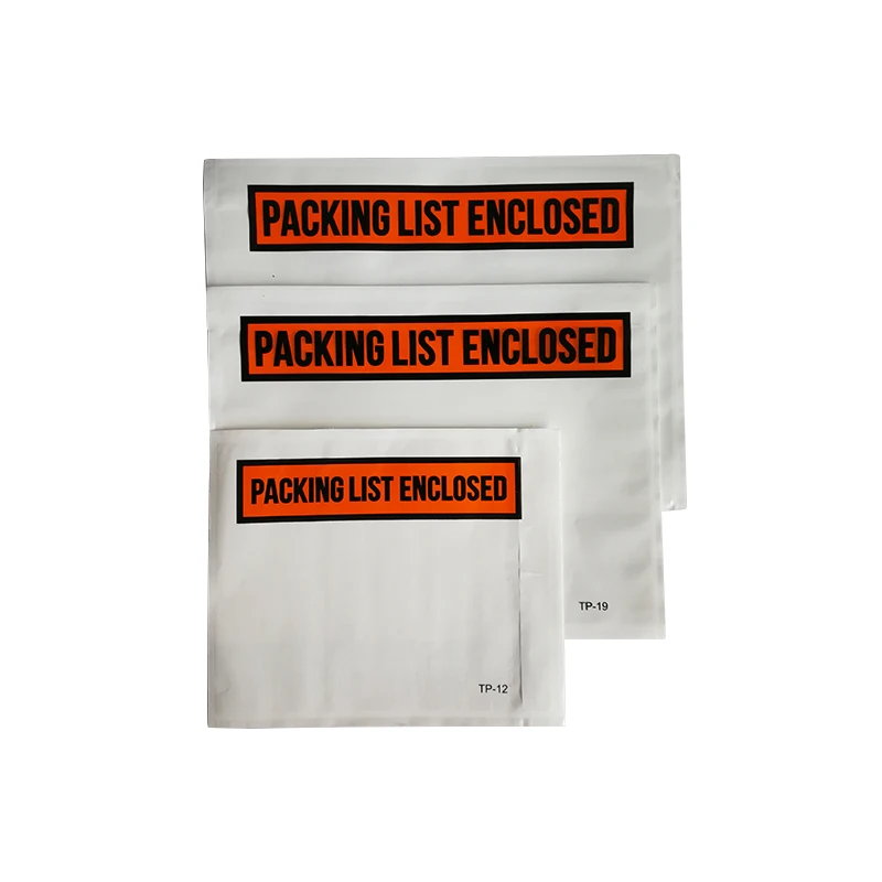 Wholesale Waterproof Self Adhesive Plastic Packing Slip List Invoice ...